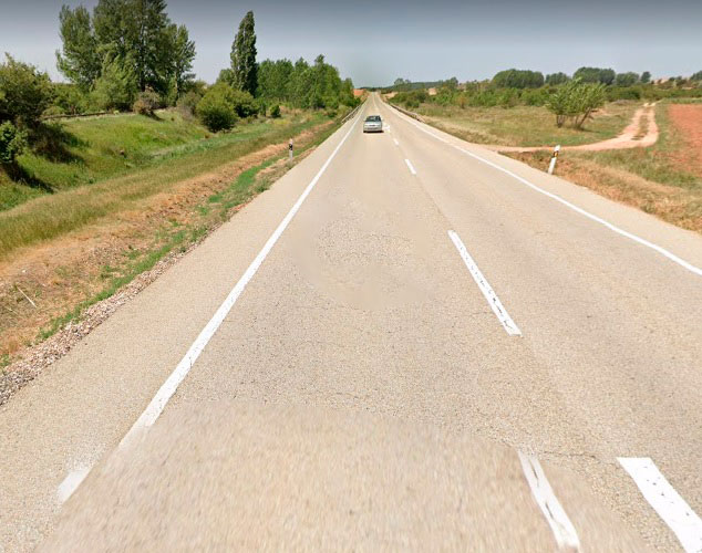 Radar fijo carretera N-234,341. Alconaba, Soria. Mapa Radares dgt ...