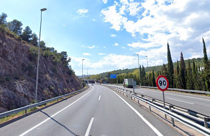 Radar fijo carretera C-32. Barcelona, Barcelona. Mapa Radares dgt ...