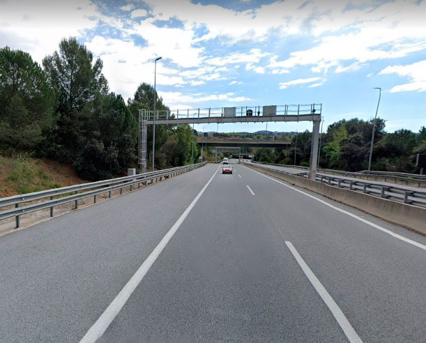 Radar fijo carretera Ctra. Matadepera, 139-147,Sabadell, Barcelona ...